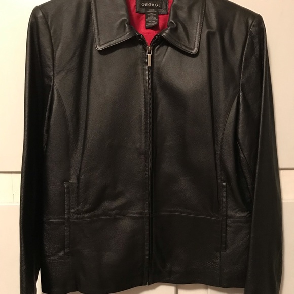 George | Jackets & Coats | George Ladies Leather Jacket | Poshmark